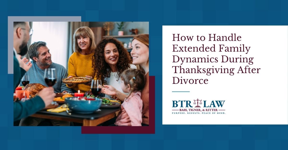 How to Handle Extended Family Dynamics During Thanksgiving After Divorce